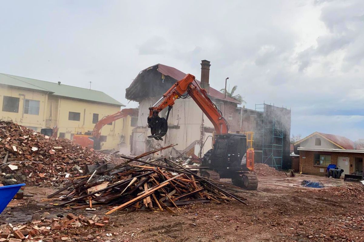 ANHF Burwood Early Works – Demolition – Constructa Group